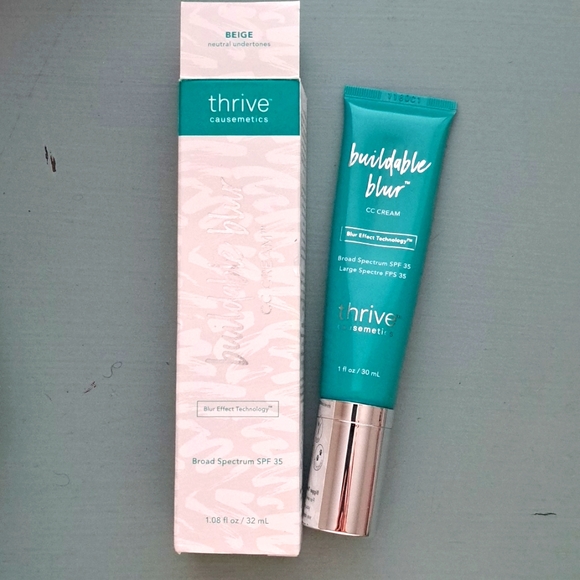 thrive causemetics | Makeup | Thrive Causemetics Buildable Blur Cc Cream In Beige Neutral ...